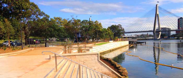 Glebe foreshore opens – Woolacotts
